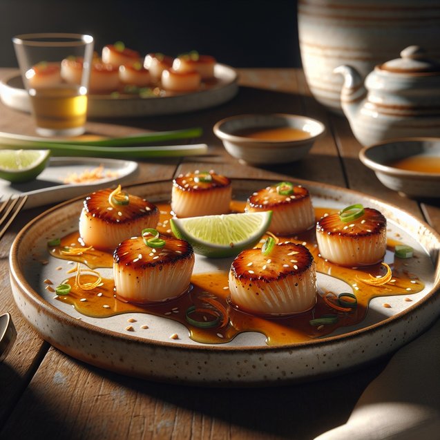 Sesame Scallops Recipe 7-minute Easy Ultimate Delicious